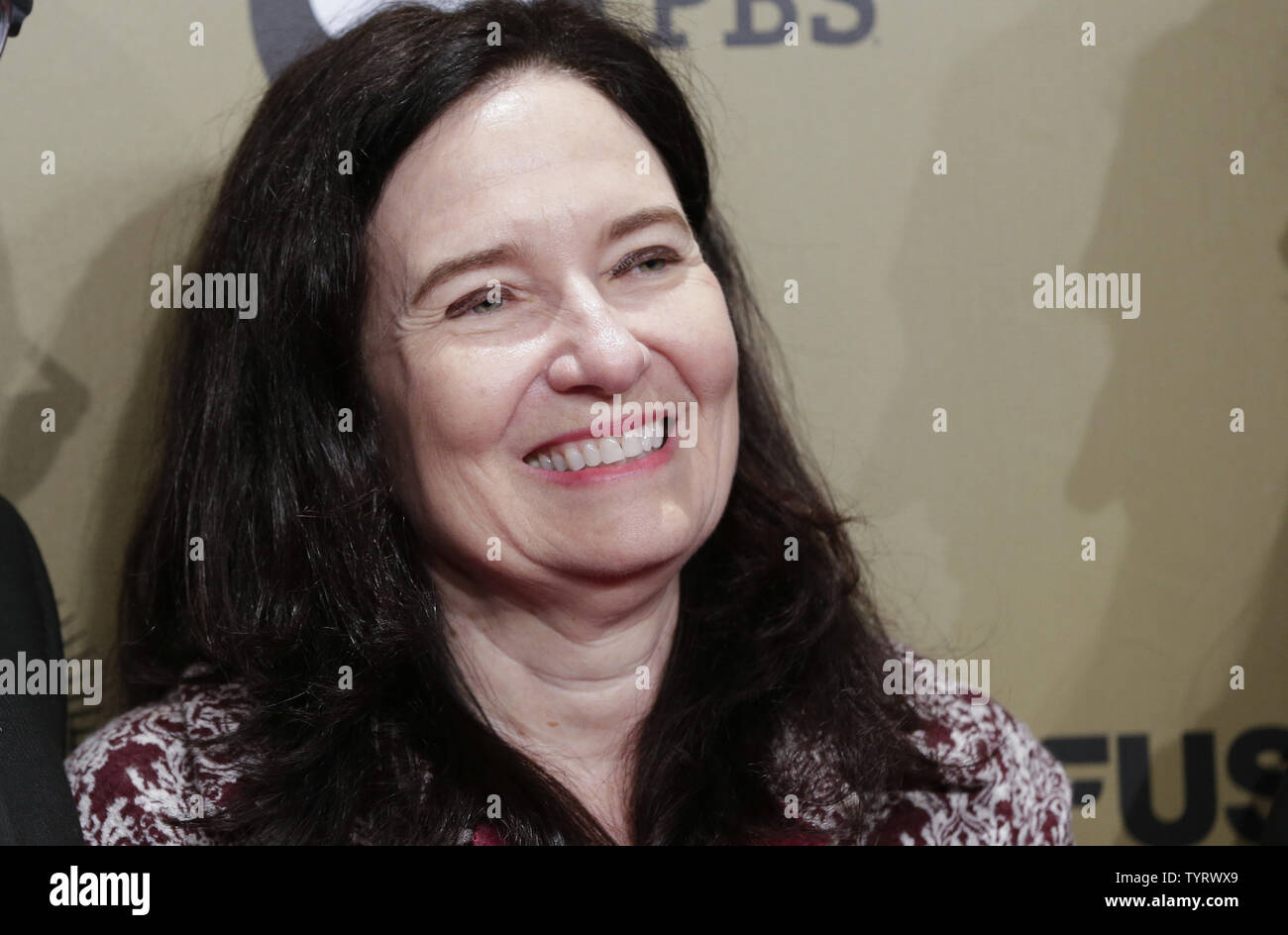 Sally Jo Fifer arrives on the red carpet at the 76th Annual Peabody ...