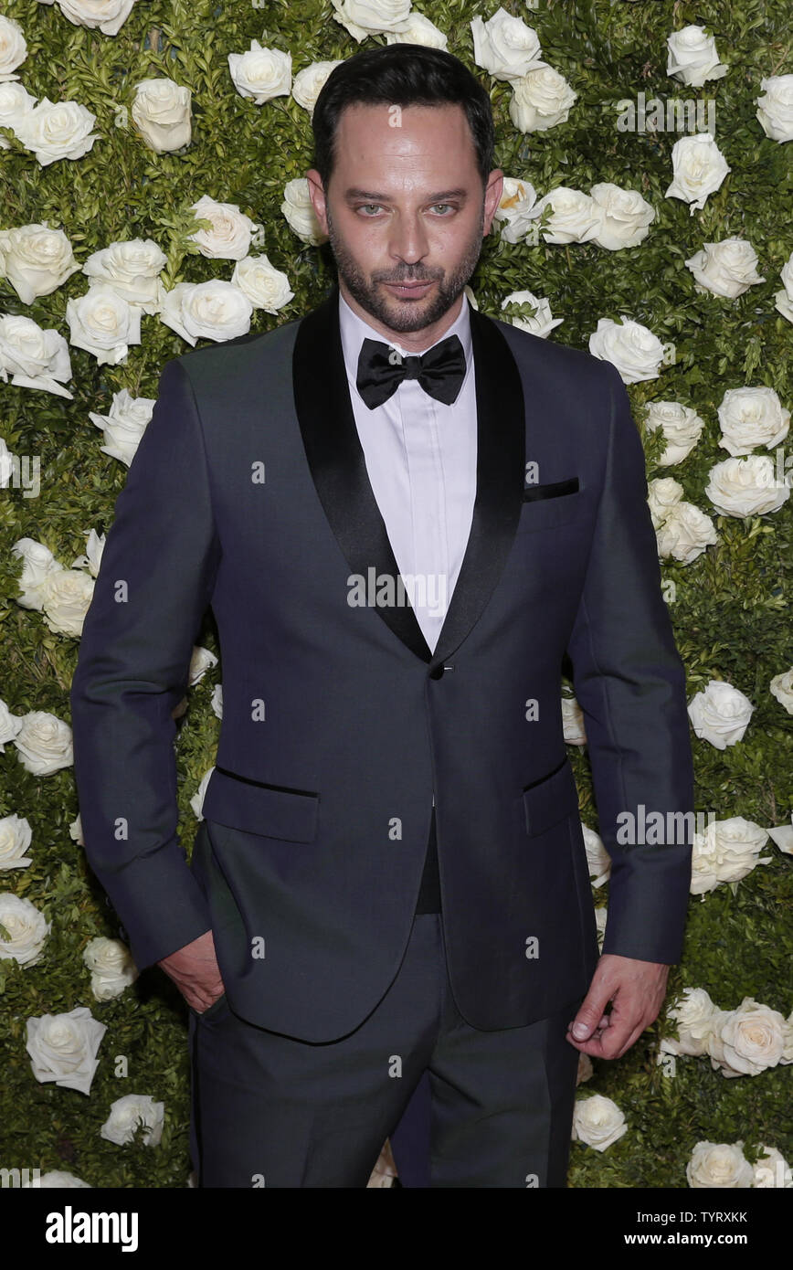 Nick Kroll arrives on the red carpet at the 71st Annual Tony Awards at ...