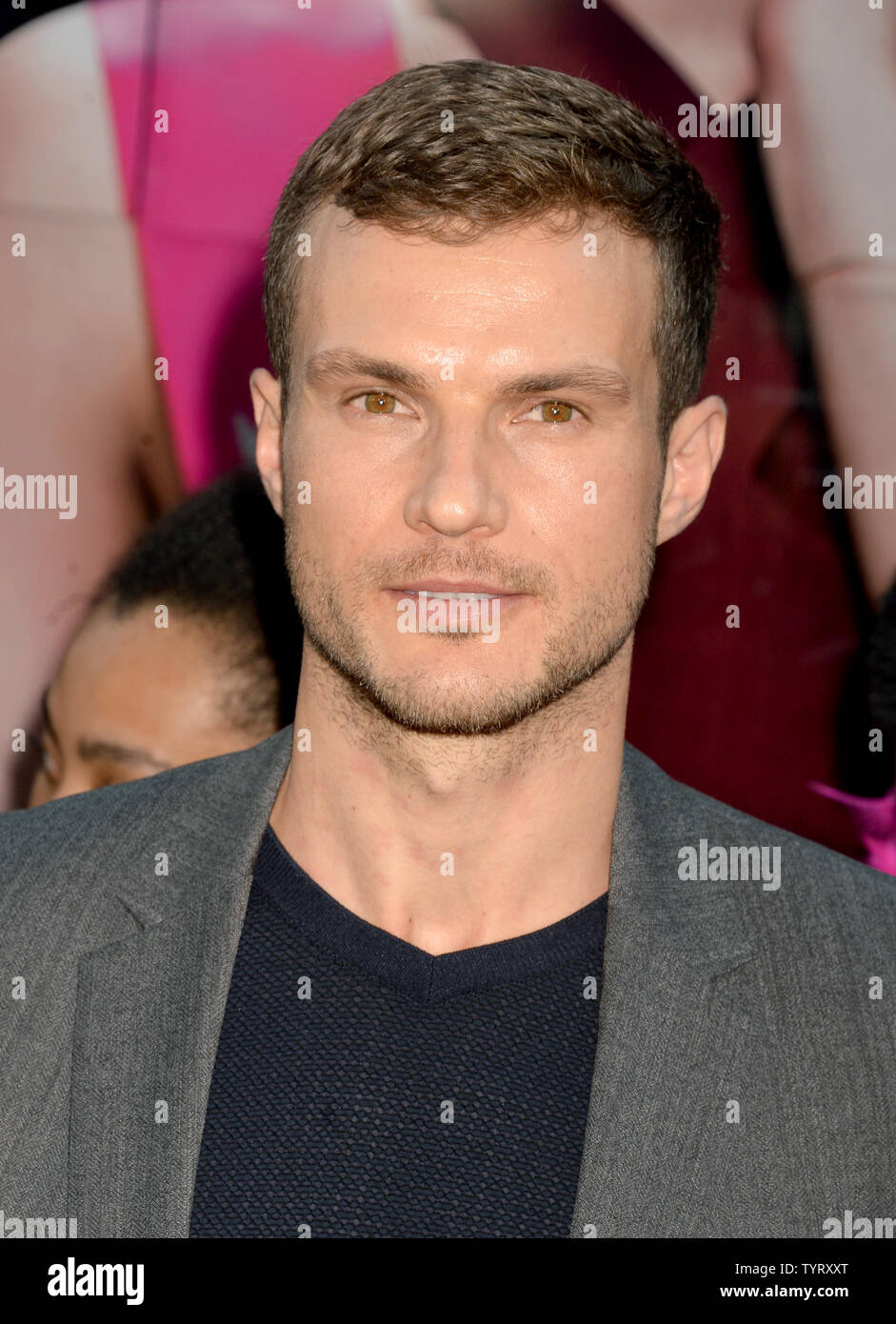 Ryan Cooper arrives on the red carpet at the New York Premiere of Sony ...