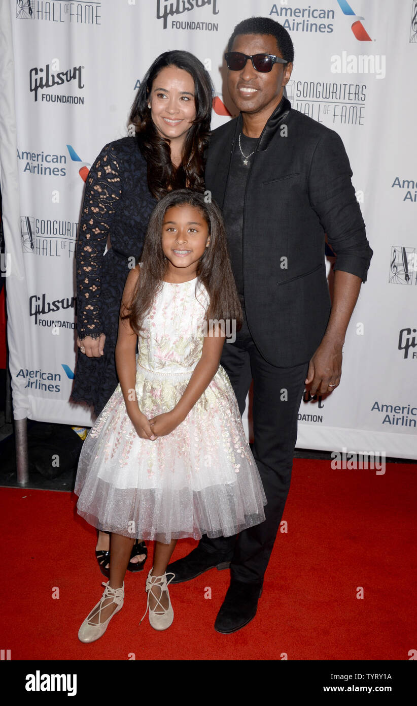 Kenneth Babyface Edmonds and family arrive on the red carpet at the ...