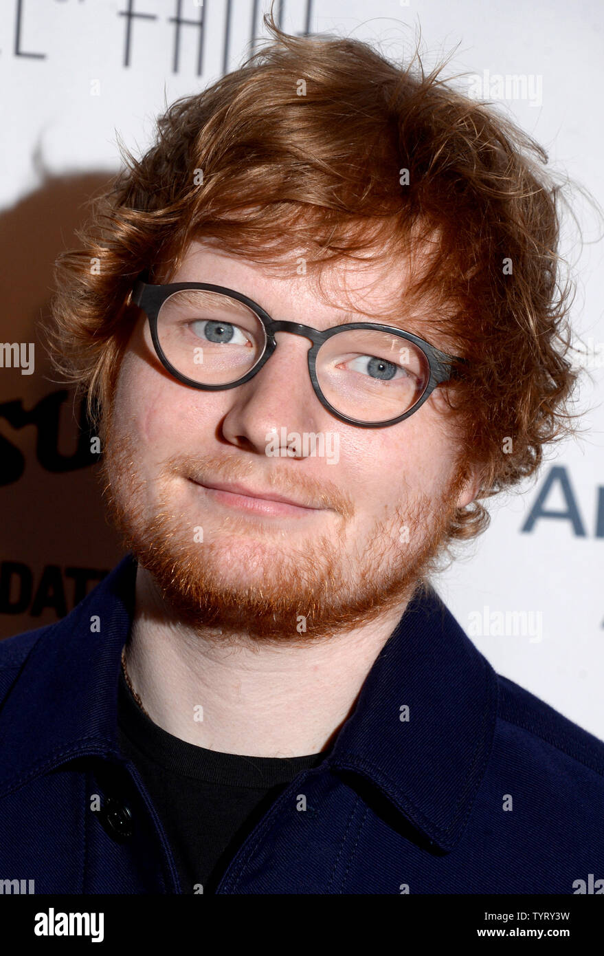 Ed Sheehan arrives on the red carpet at the Songwriters Hall Of Fame ...