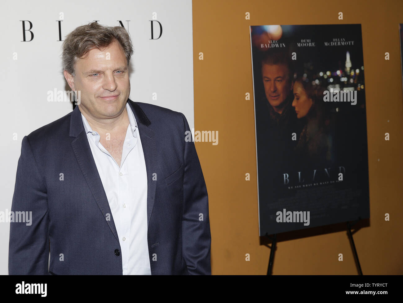 Michael Mailer arrives on the red carpet at the 'Blind' premiere at ...