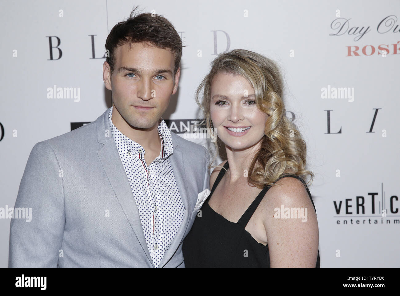 Drew Moerlein arrives on the red carpet at the 'Blind' premiere at ...