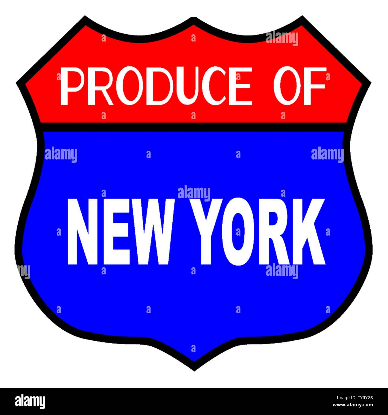 New York State Highway Sign High Resolution Stock Photography and ...