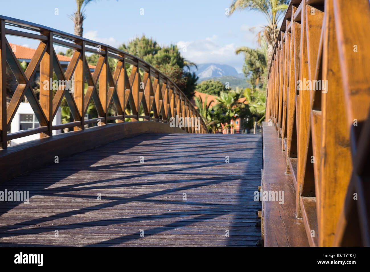 Handrail wood hi-res stock photography and images - Alamy