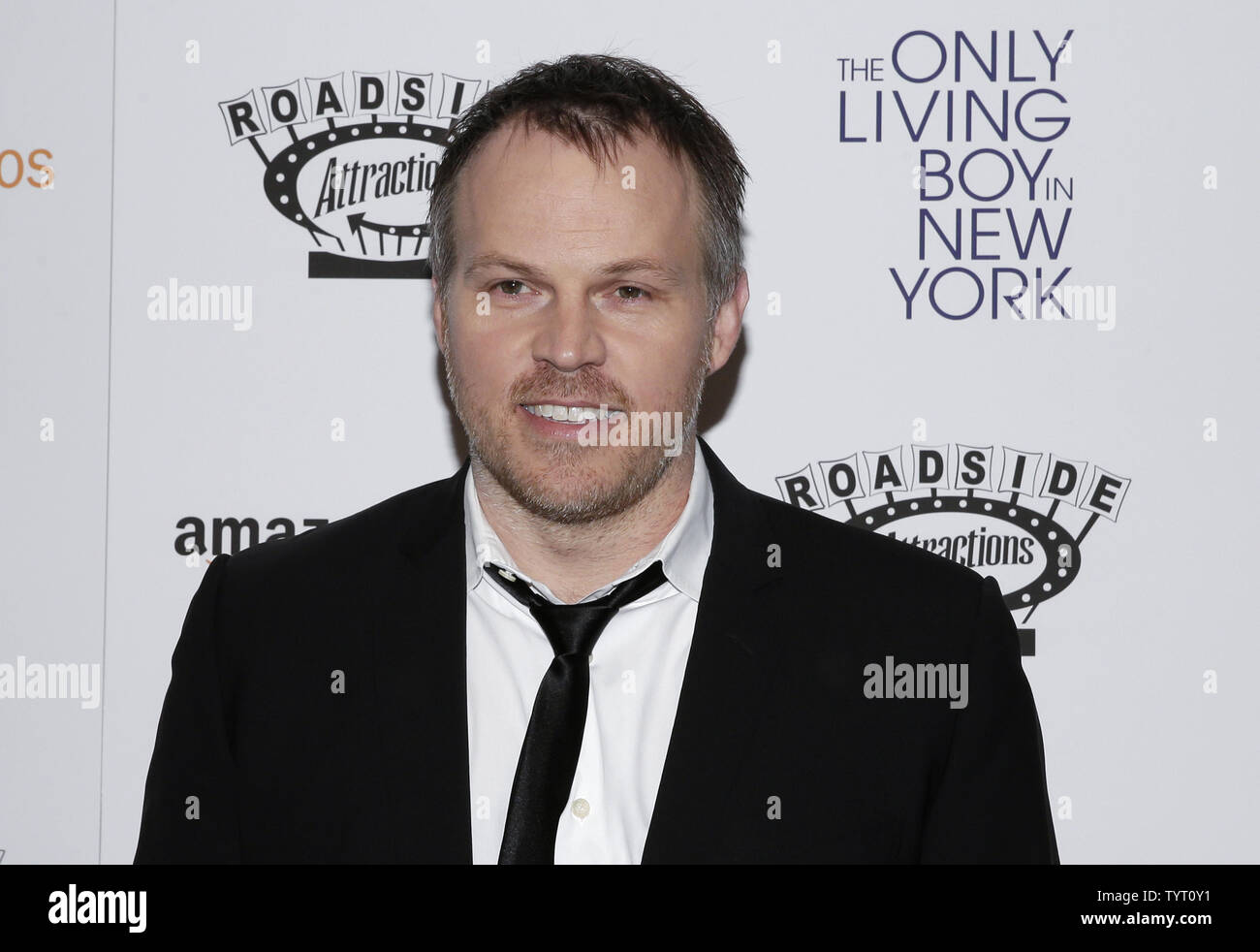 Marc Webb arrives on the red carpet at 'The Only Living Boy In New York ...