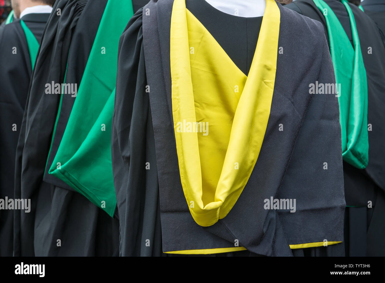 Colour of graduation gowns has a meaning sybolizing something, Pale ...