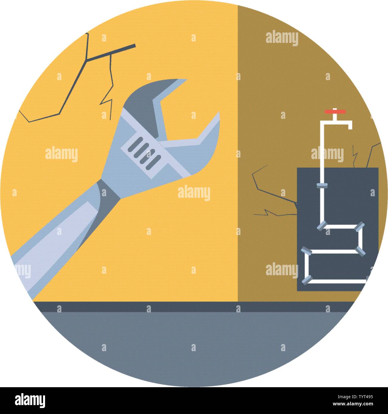 House design, under construction work repair progress reconstruction ...