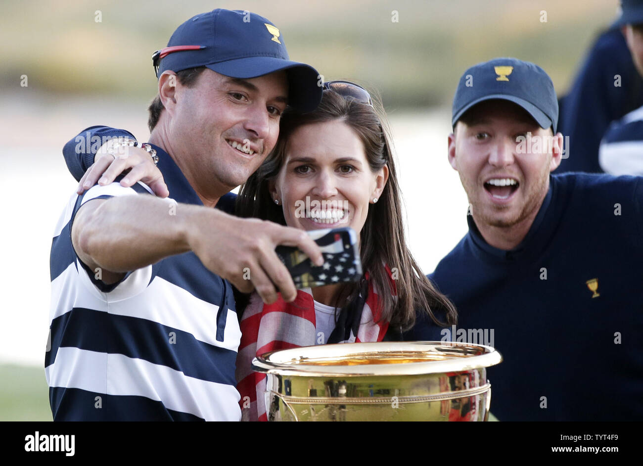 Kevin Kisner , wife Brittany Anne DeJarnett and Daniel Berger of the ...
