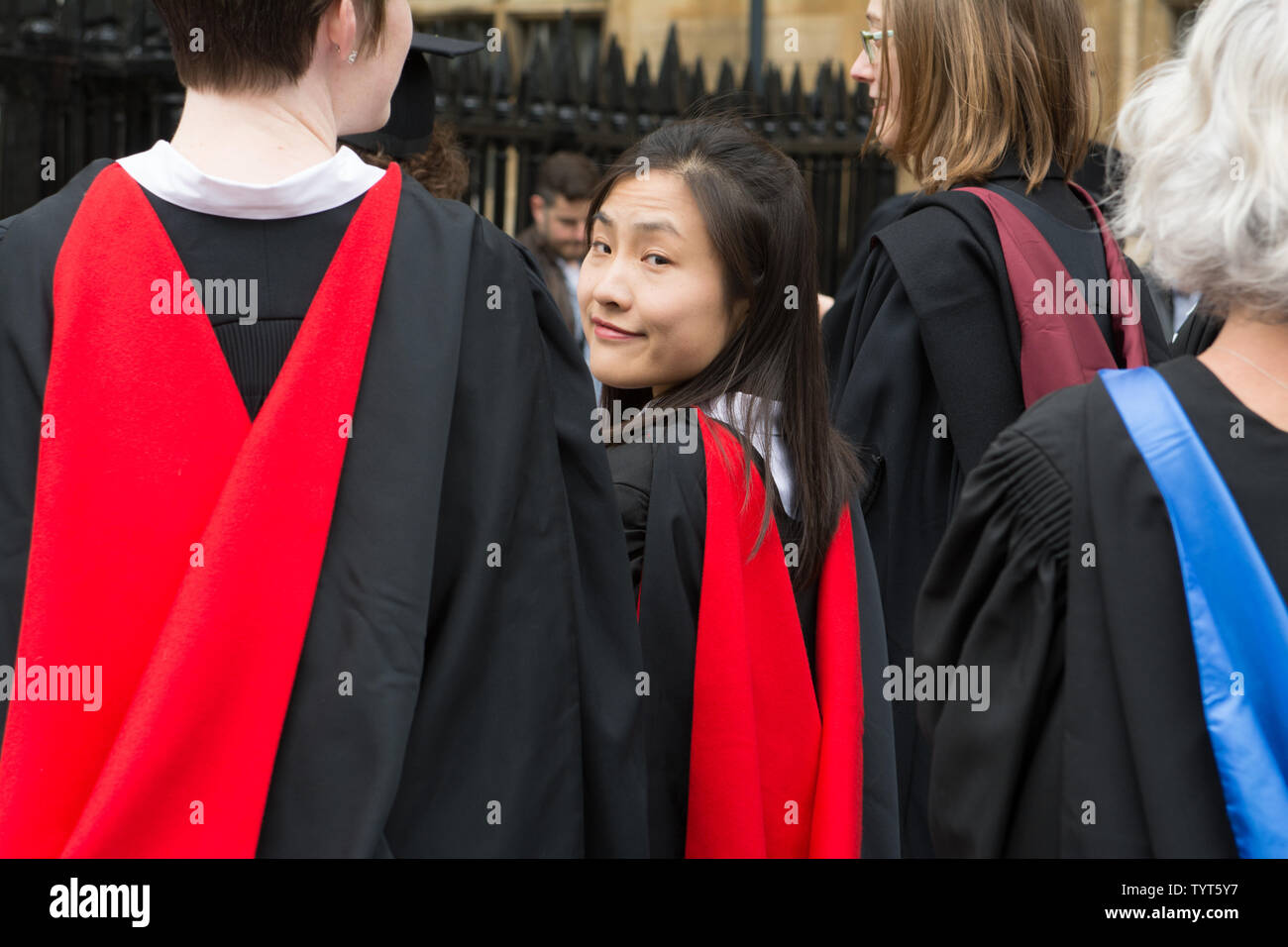 Colour of graduation gowns has a meaning sybolizing something, Pale ...