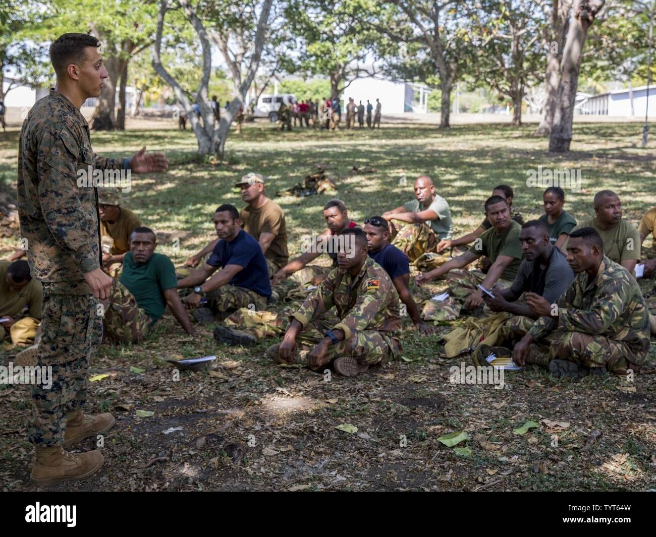 U.S. Marine Cpl. Timothy Perez, a combat engineer with Combat Engineer ...