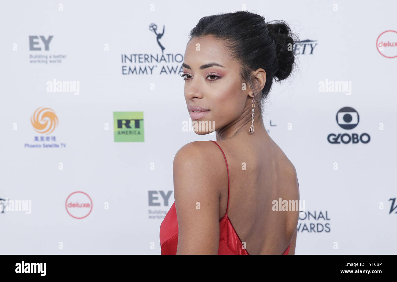 Yara Charry arrives on the red carpet at the 45th International Emmy ...