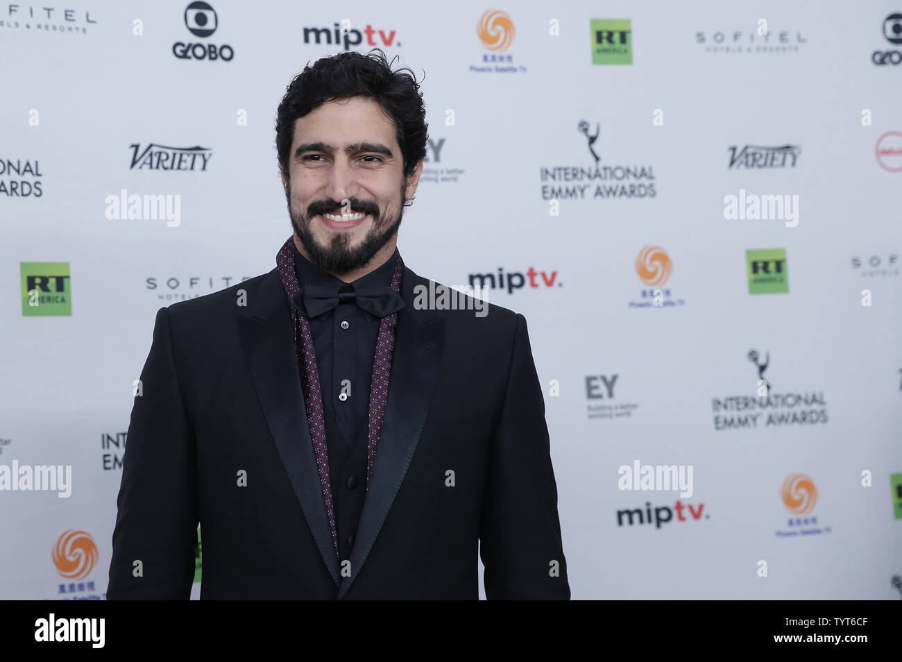 Renato Goes arrives on the red carpet at the 45th International Emmy ...