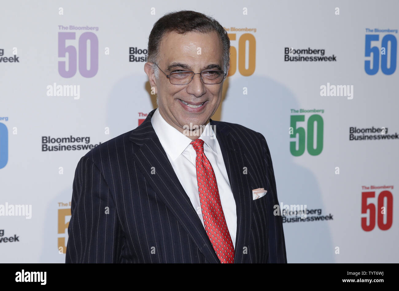 Joseph Fichera arrives on the red carpet at 'The Bloomberg 50 ...