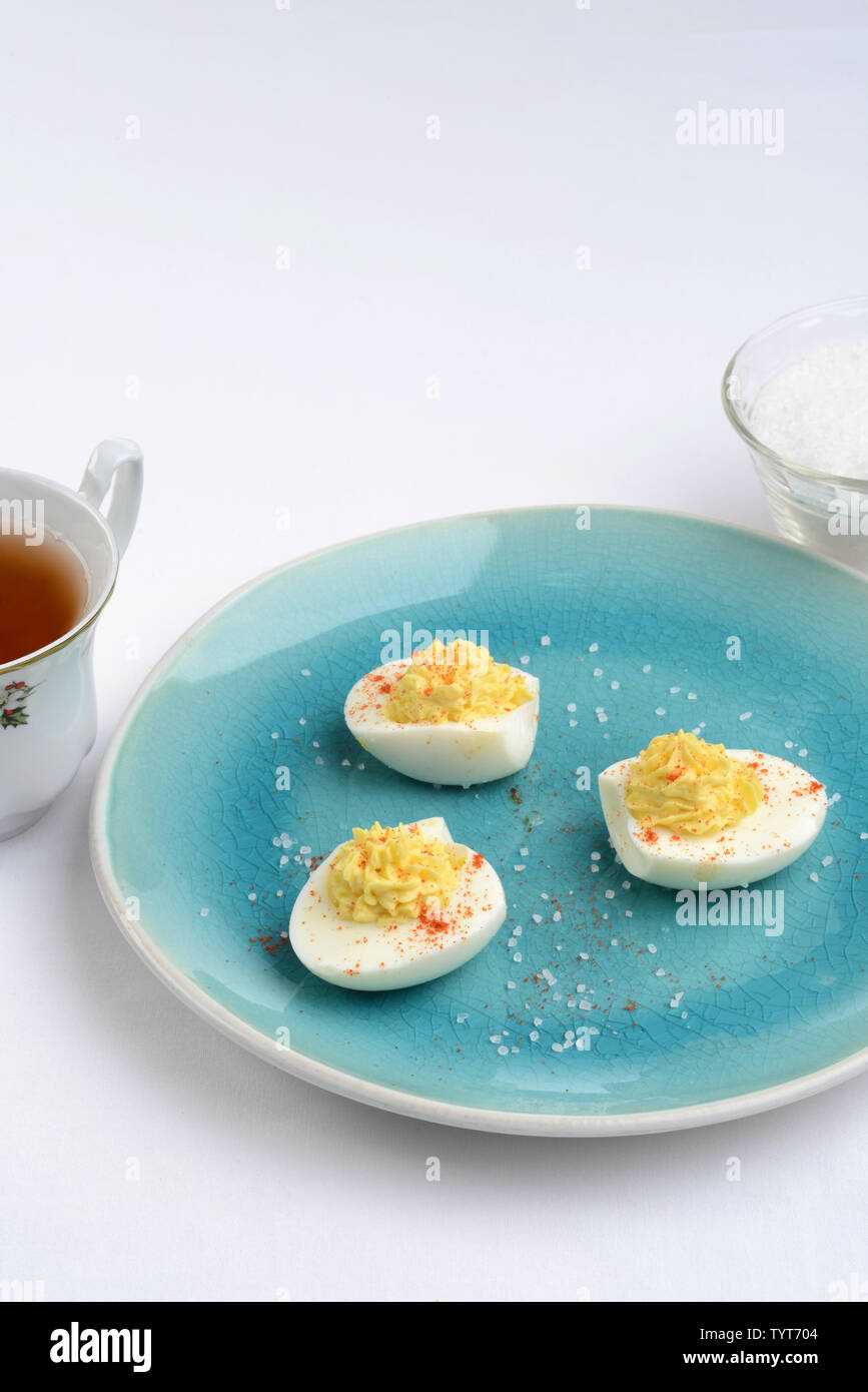 Deviled egg plate hi-res stock photography and images - Alamy
