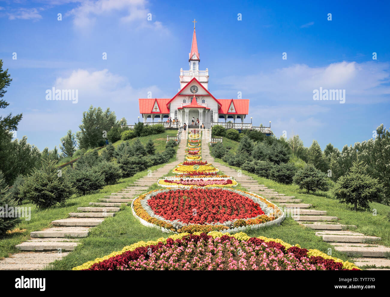 Photographed at the Volga Manor in Harbin Stock Photo - Alamy