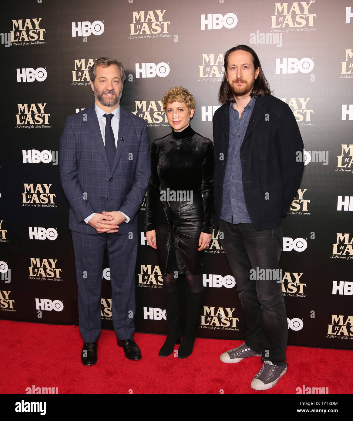 Judd Apatow, Sara Bernstein and Michael Bonfiglio arrive on the red ...
