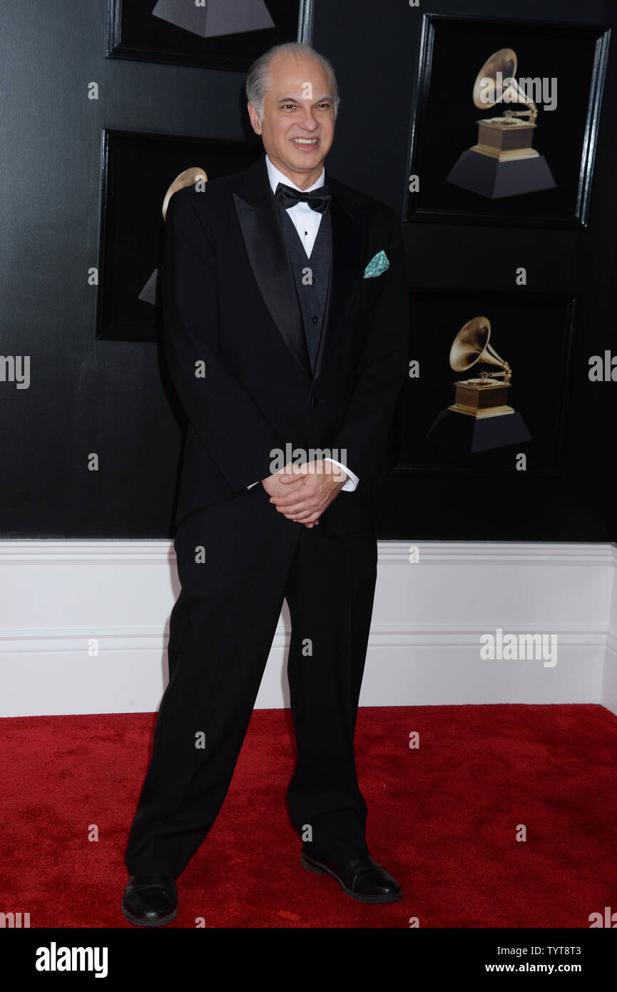 Bradley Reeves arrives on the red carpet at the 60th Annual Grammy ...