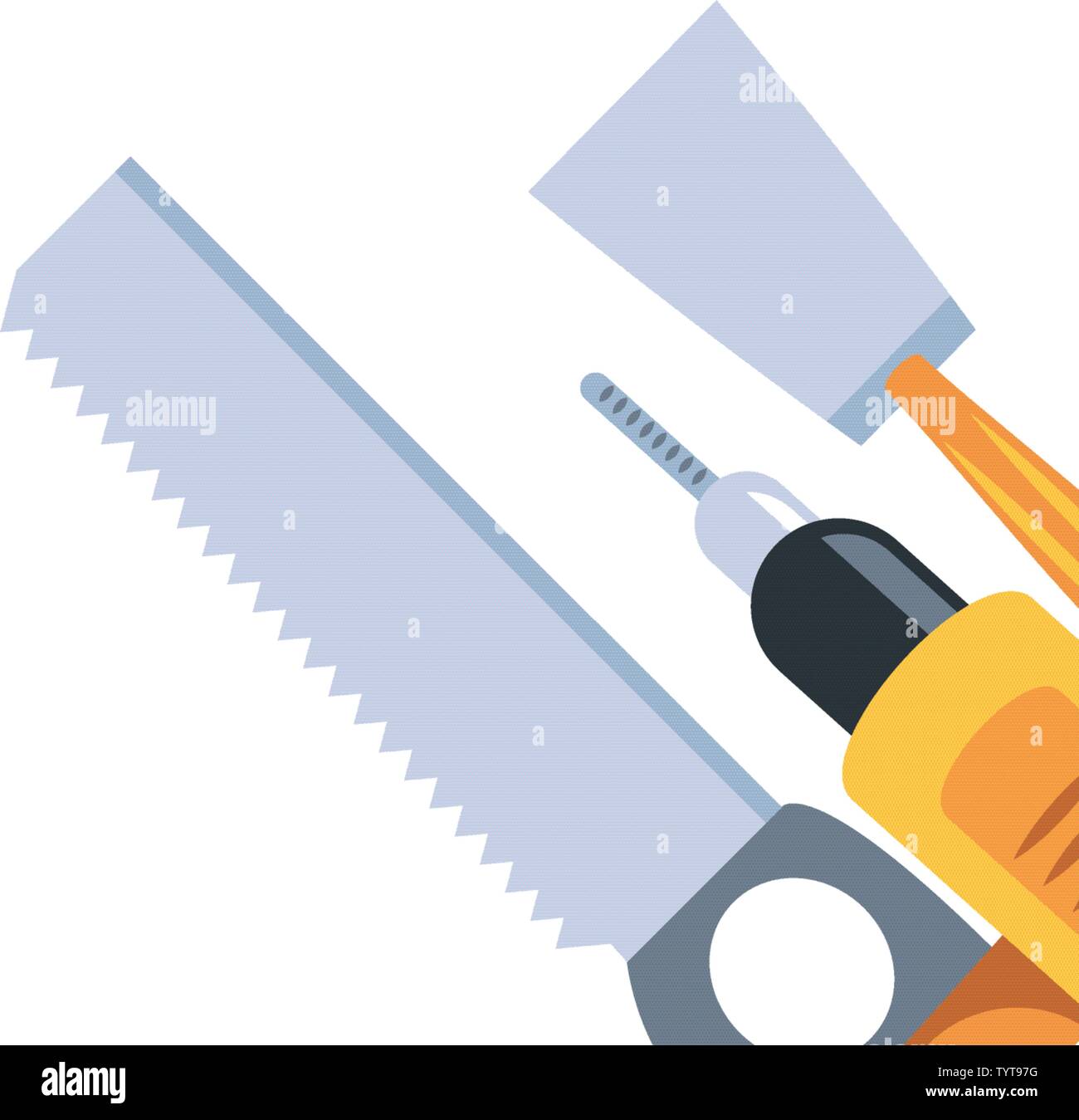 Tools design, under construction work repair progress reconstruction ...