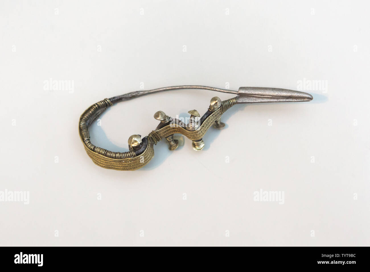 Etruscan fibulae from the Etruscan warrior grave from the Monterozzi ...