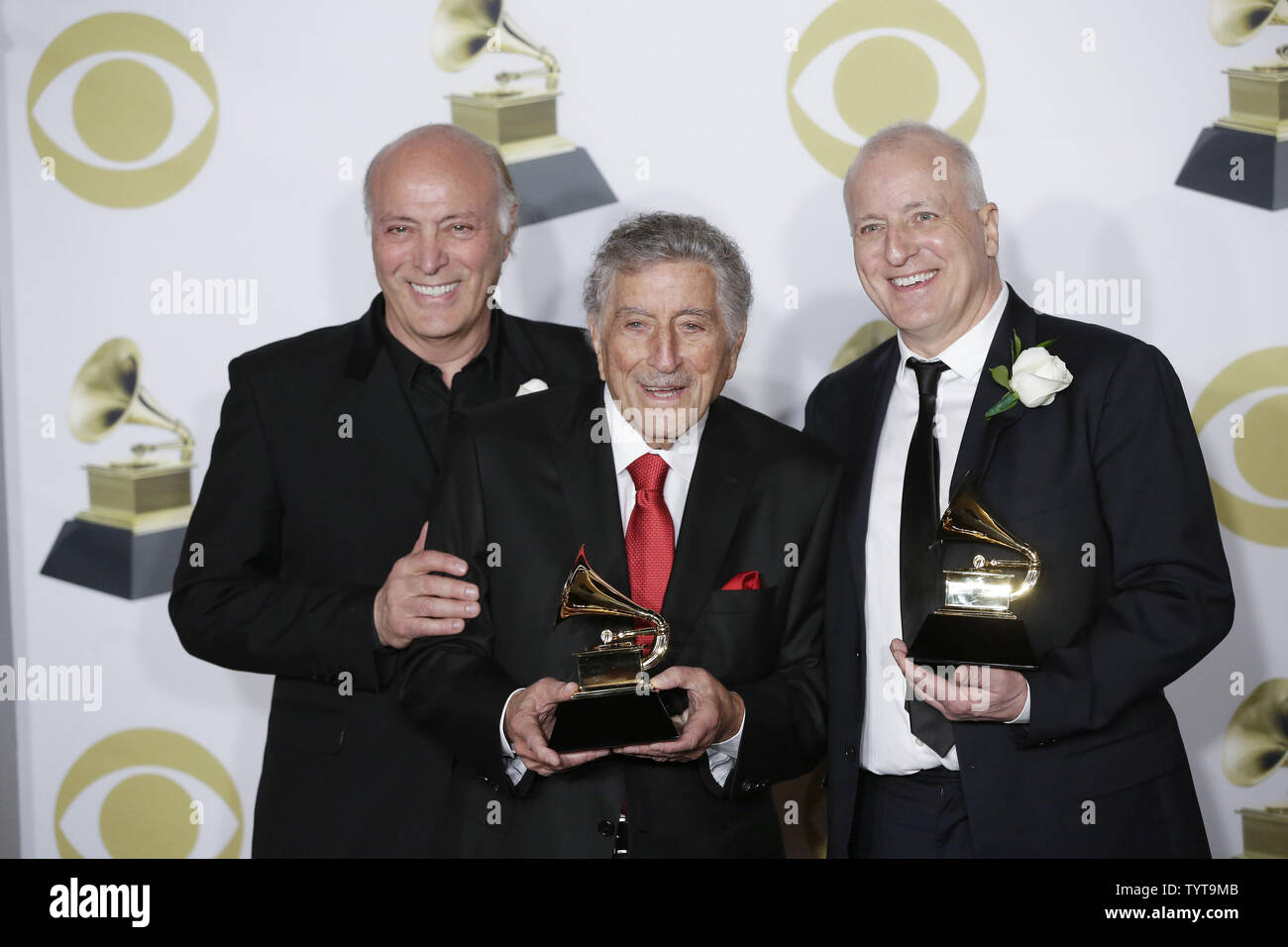 Danny Bennett. Tony Bennett and Dae Bennett, winners of Best ...