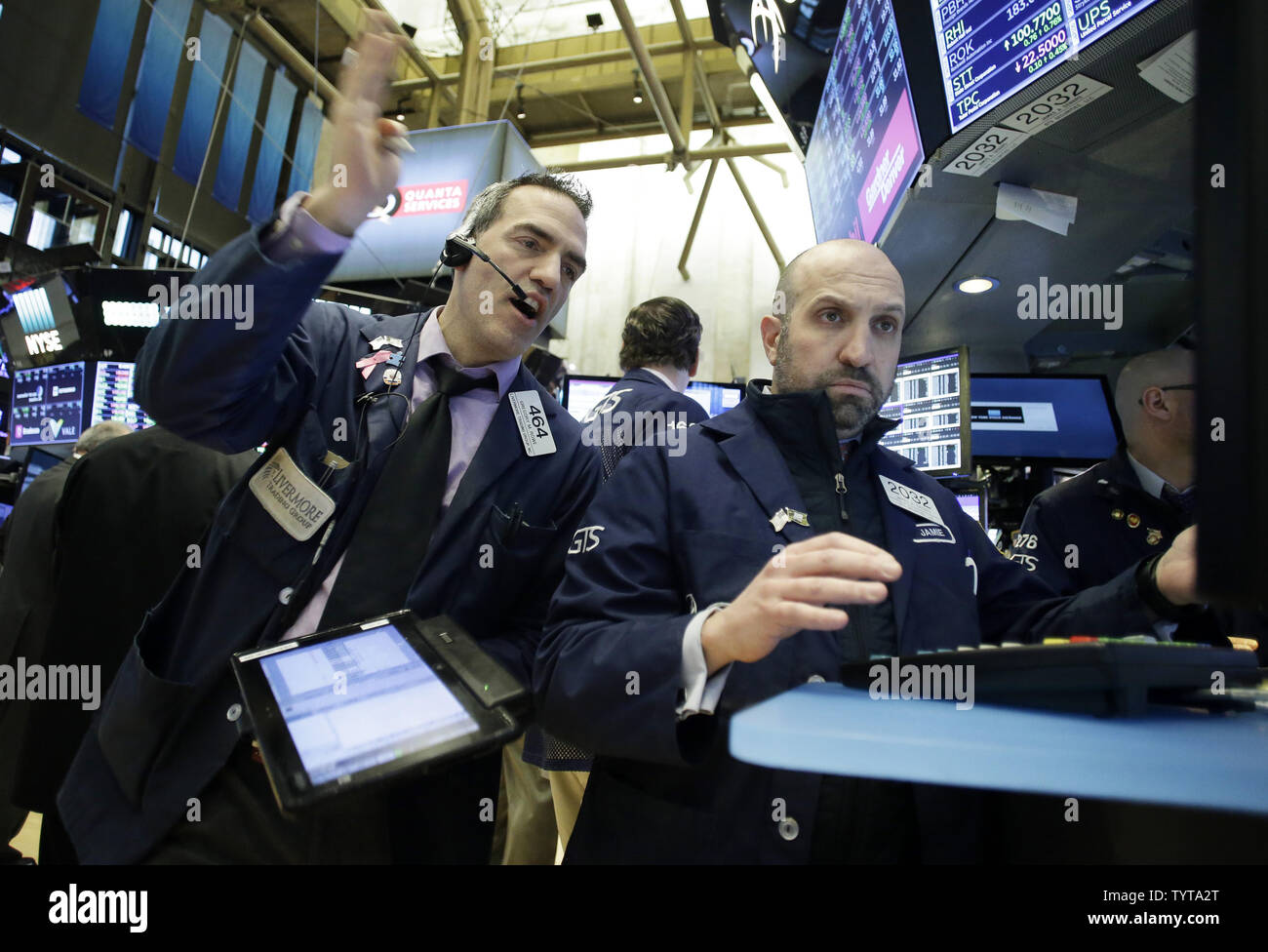 Trading floor wall street 2018 hi-res stock photography and images - Alamy