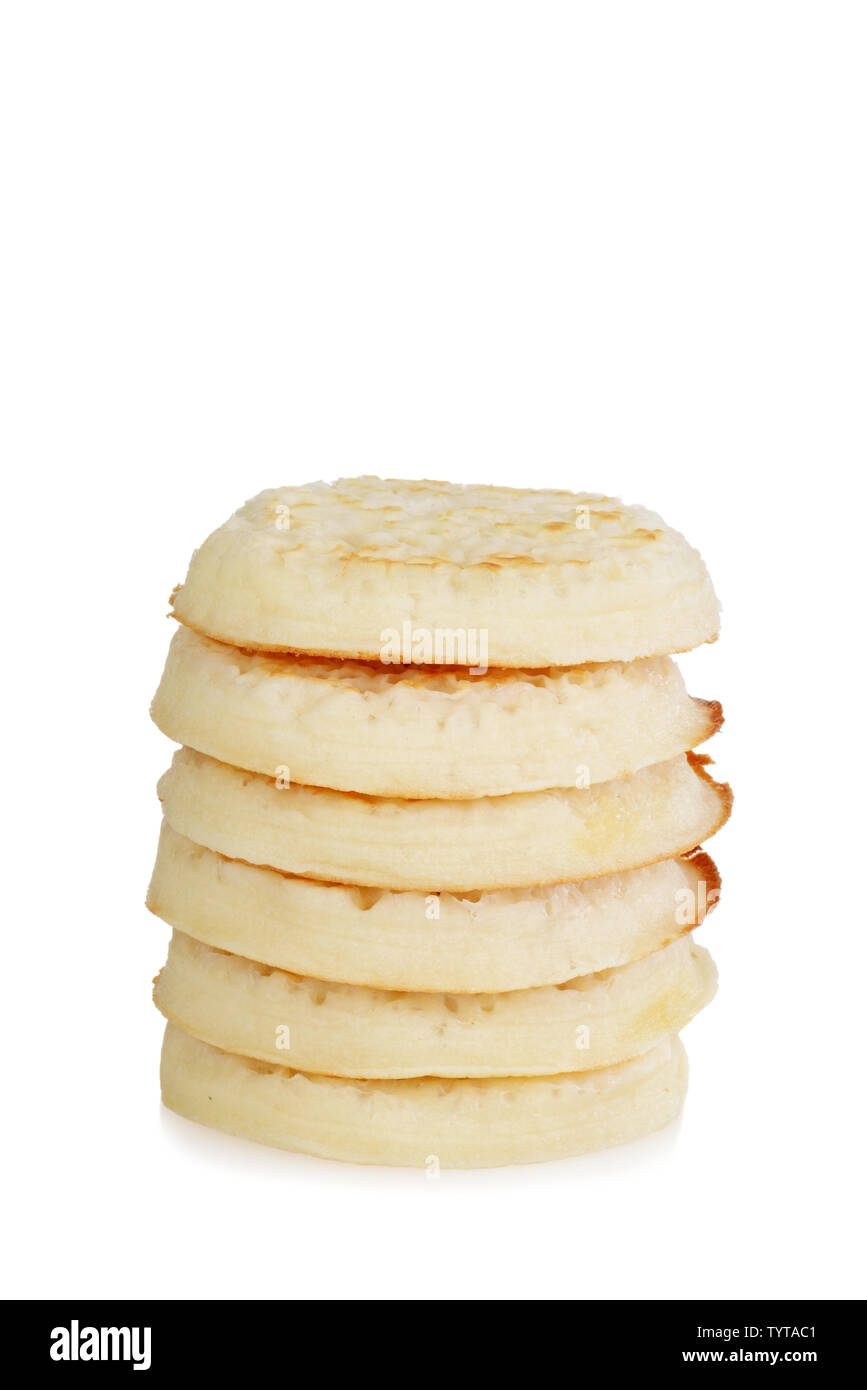 English breakfast crumpets hi-res stock photography and images - Alamy