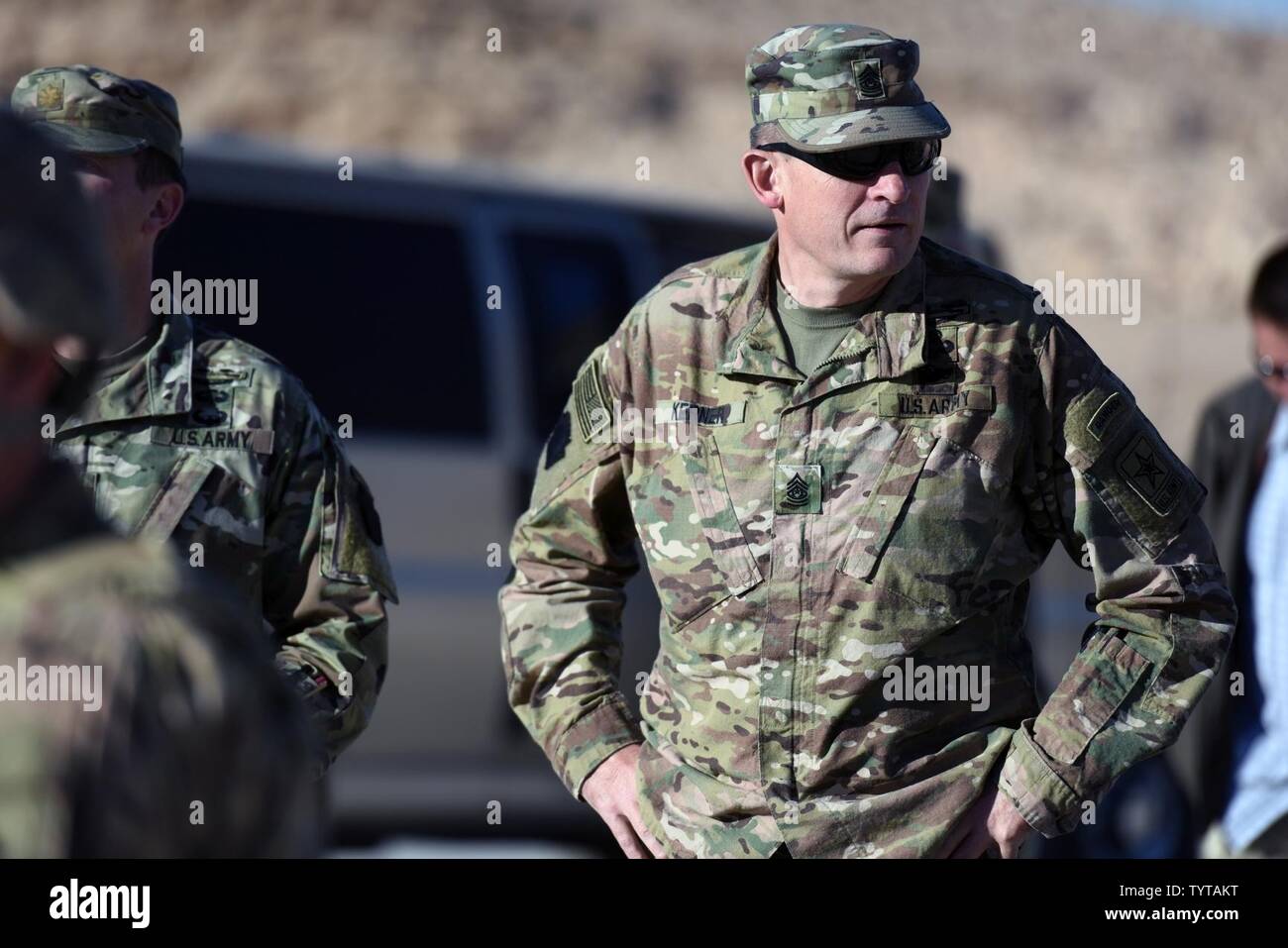 Army Command Sgt. Maj. Christopher Kepner, command sergeant major of ...