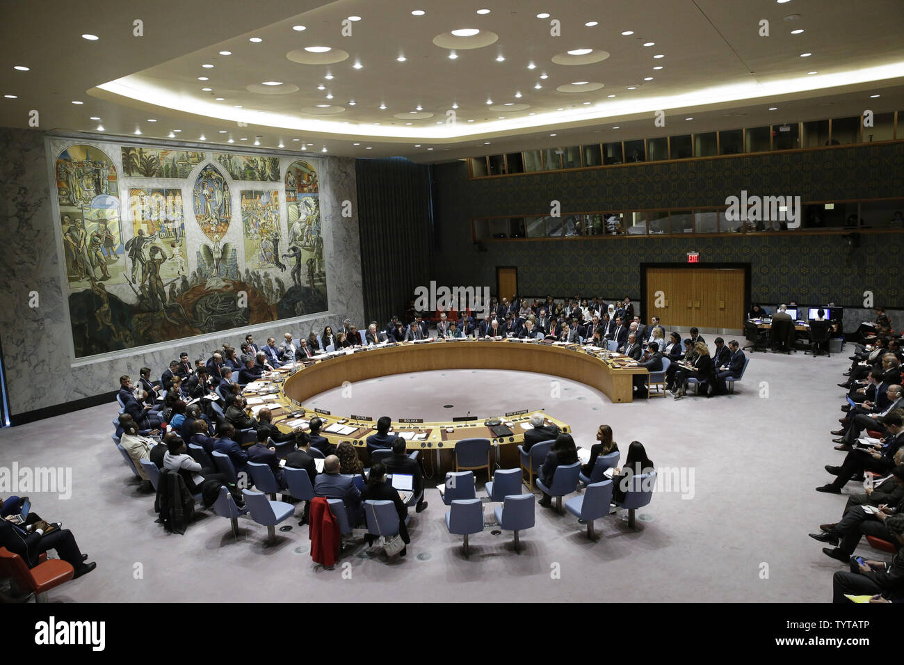 Un general assembly meeting chamber hi-res stock photography and images ...
