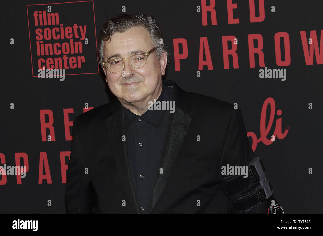 Jason Matthews arrives on red carpet at the 'Red Sparrow' New York ...