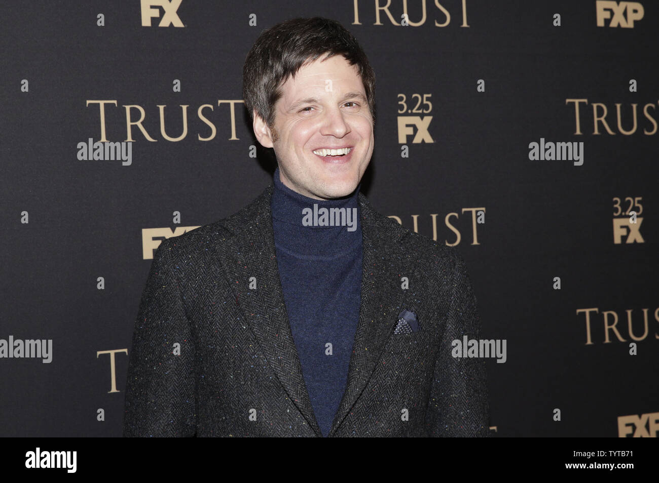 Michael Esper arrives on the red carpet at the 2018 FX Annual All-Star ...