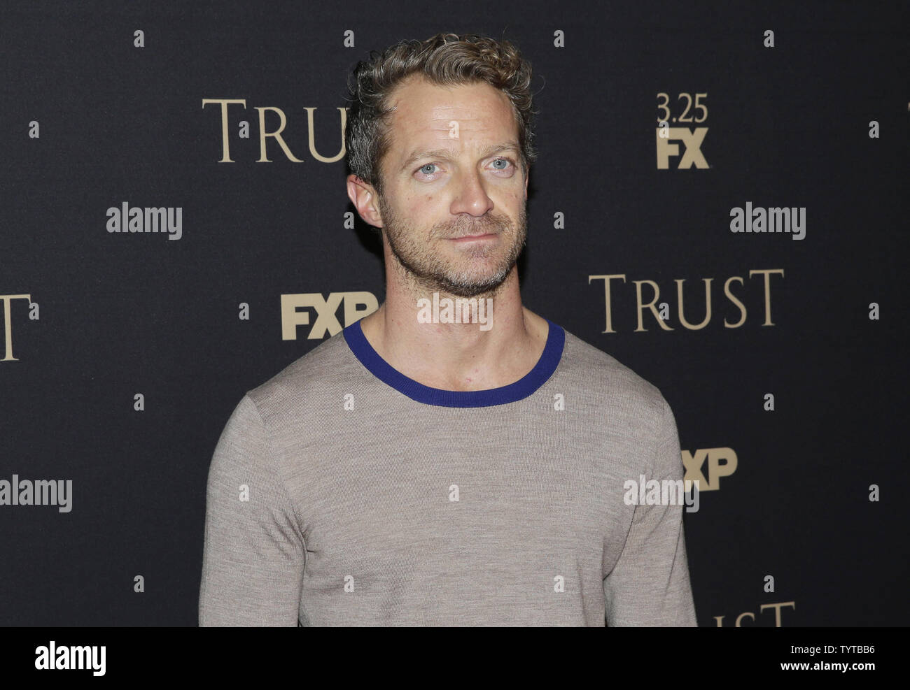 Tom Rob Smith arrives on the red carpet at the 2018 FX Annual All-Star ...