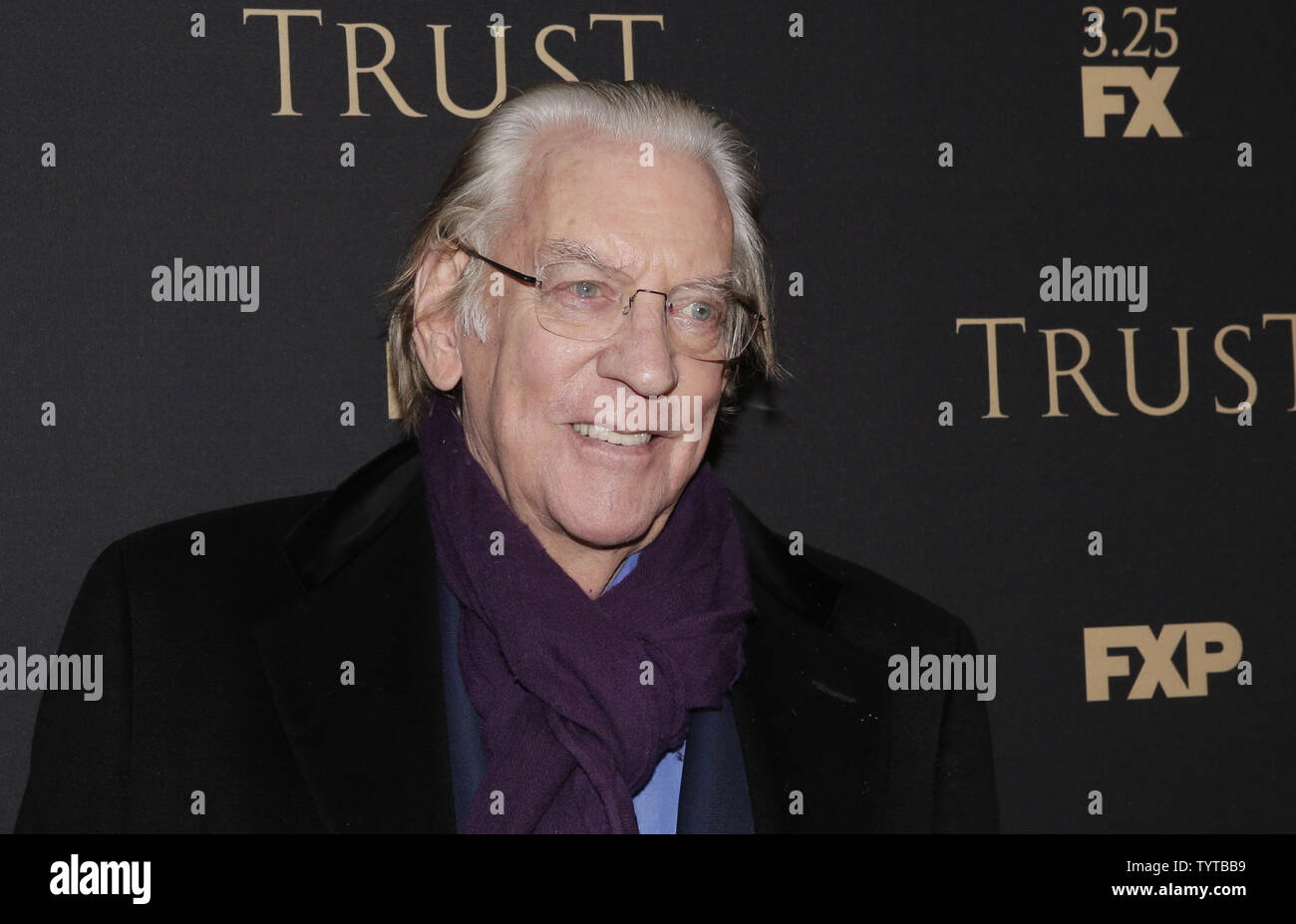 Donald Sutherland arrives on the red carpet at the 2018 FX Annual All ...