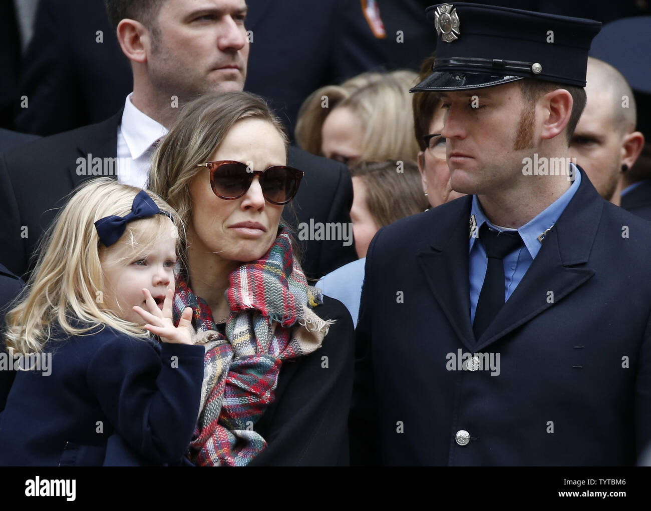Eileen Davidson, wife of deceased New York firefighter Michael R ...