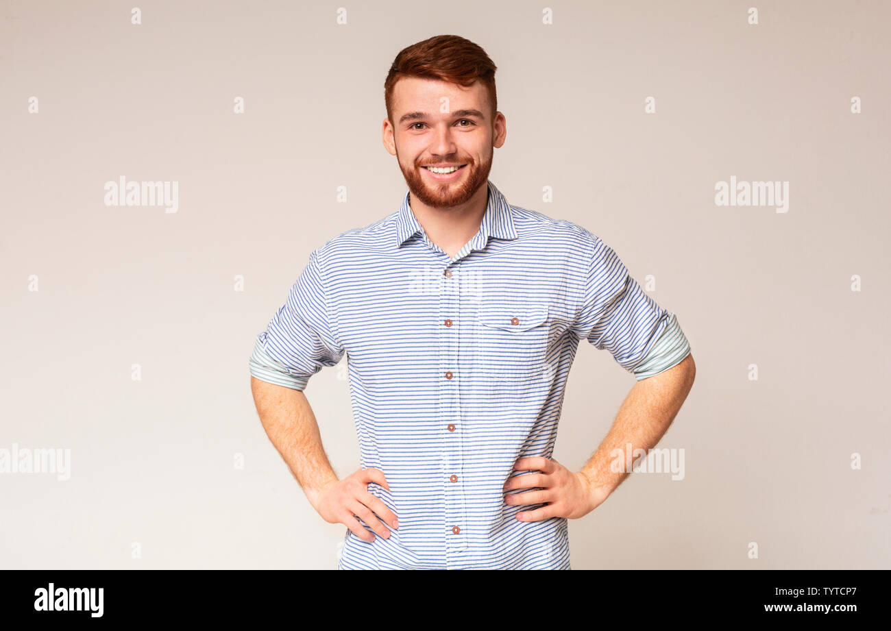 Hands on hips guy hi-res stock photography and images - Alamy