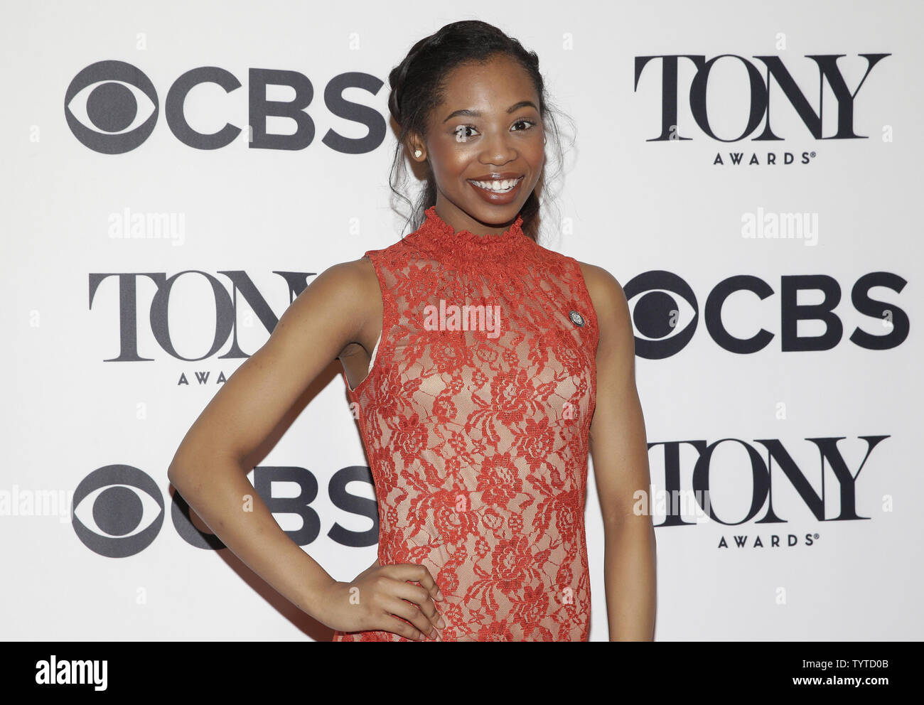 Hailey Kilgore arrives on the red carpet at the 2018 Tony Awards Meet ...