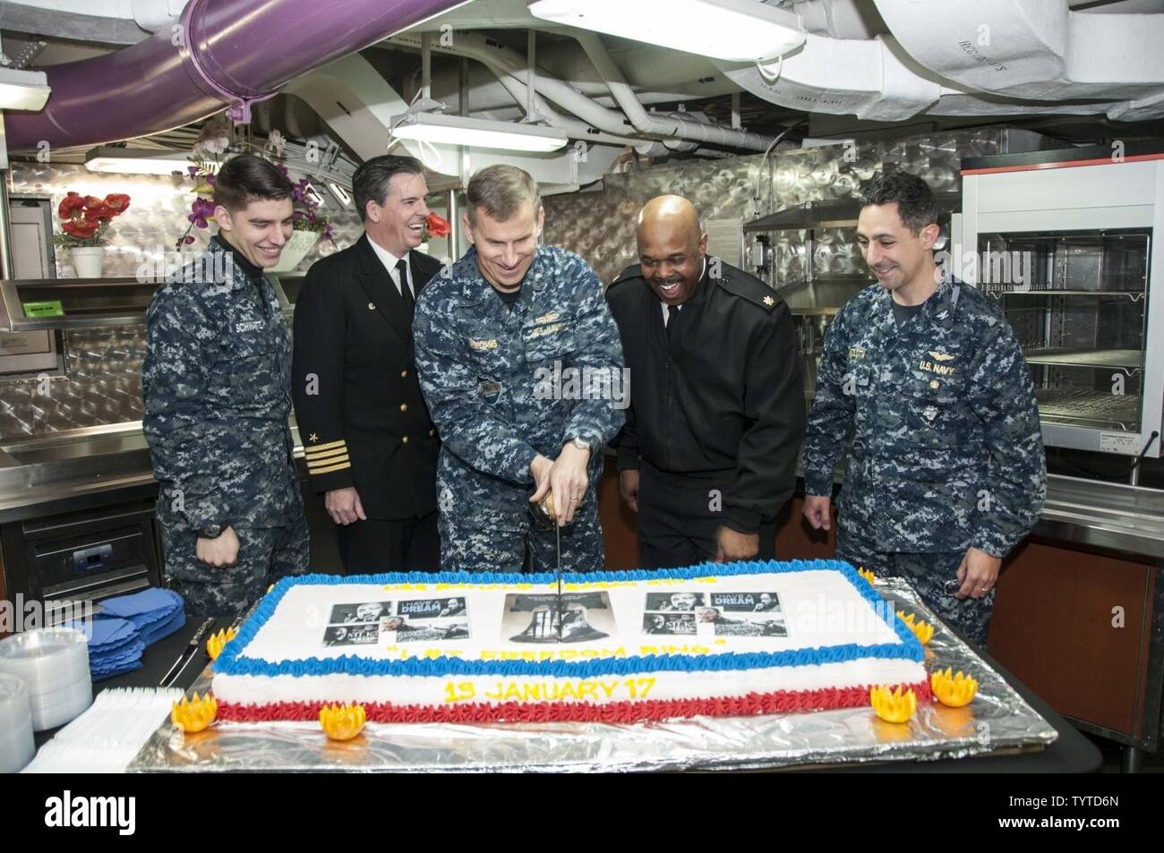 YOKOSUKA, Japan (Jan. 13, 2017) Rear Adm. Charles Williams, commander ...