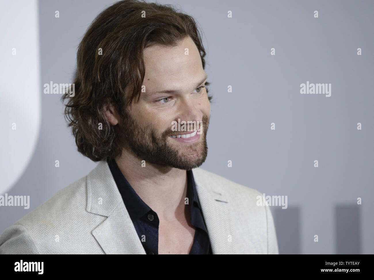 Jared Padalecki arrives on the red carpetThe CW Network's 2018 upfront ...