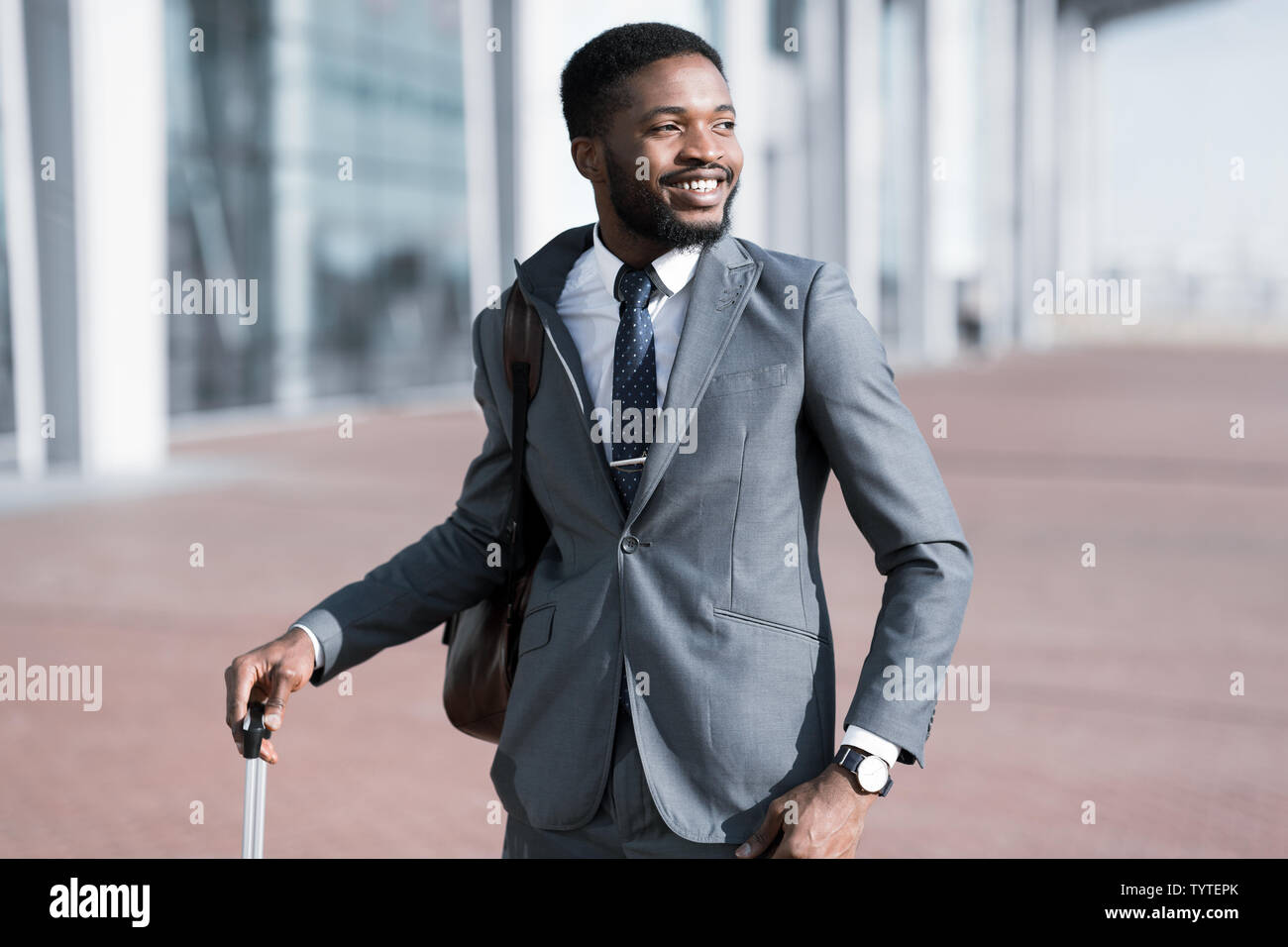 African sitting arrival waiting hi-res stock photography and images - Alamy