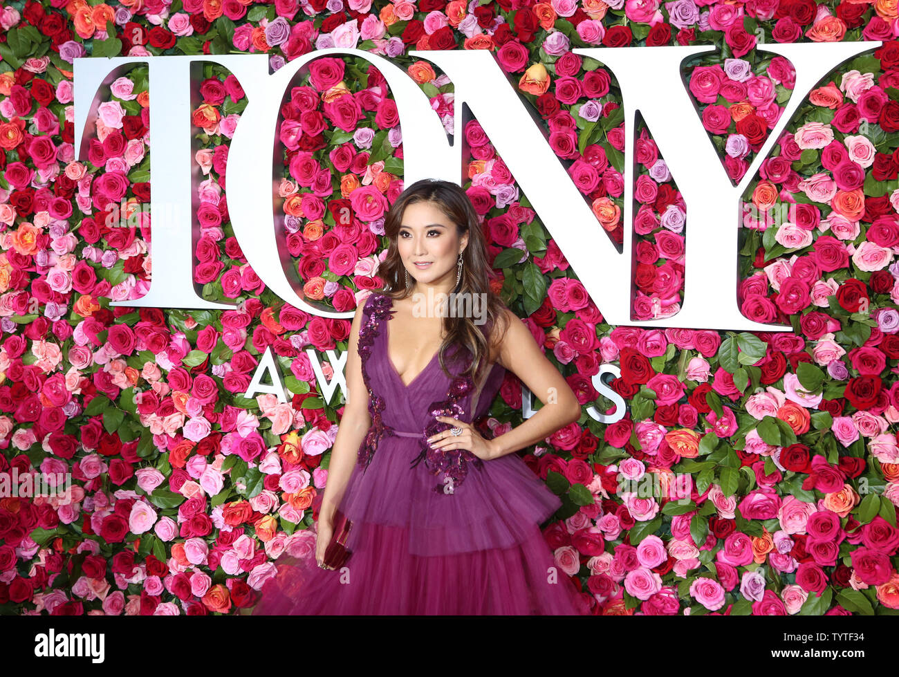 Jemal Countess arrives on the red carpet at the 72nd Annual Tony Awards ...