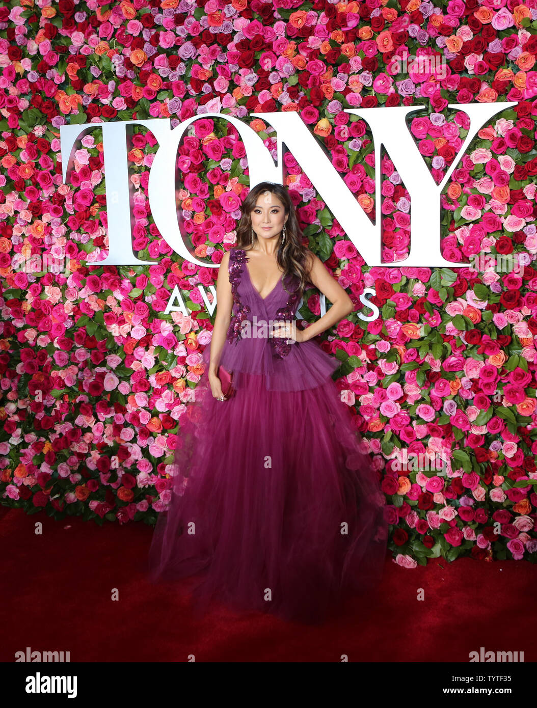 Jemal Countess arrives on the red carpet at the 72nd Annual Tony Awards ...