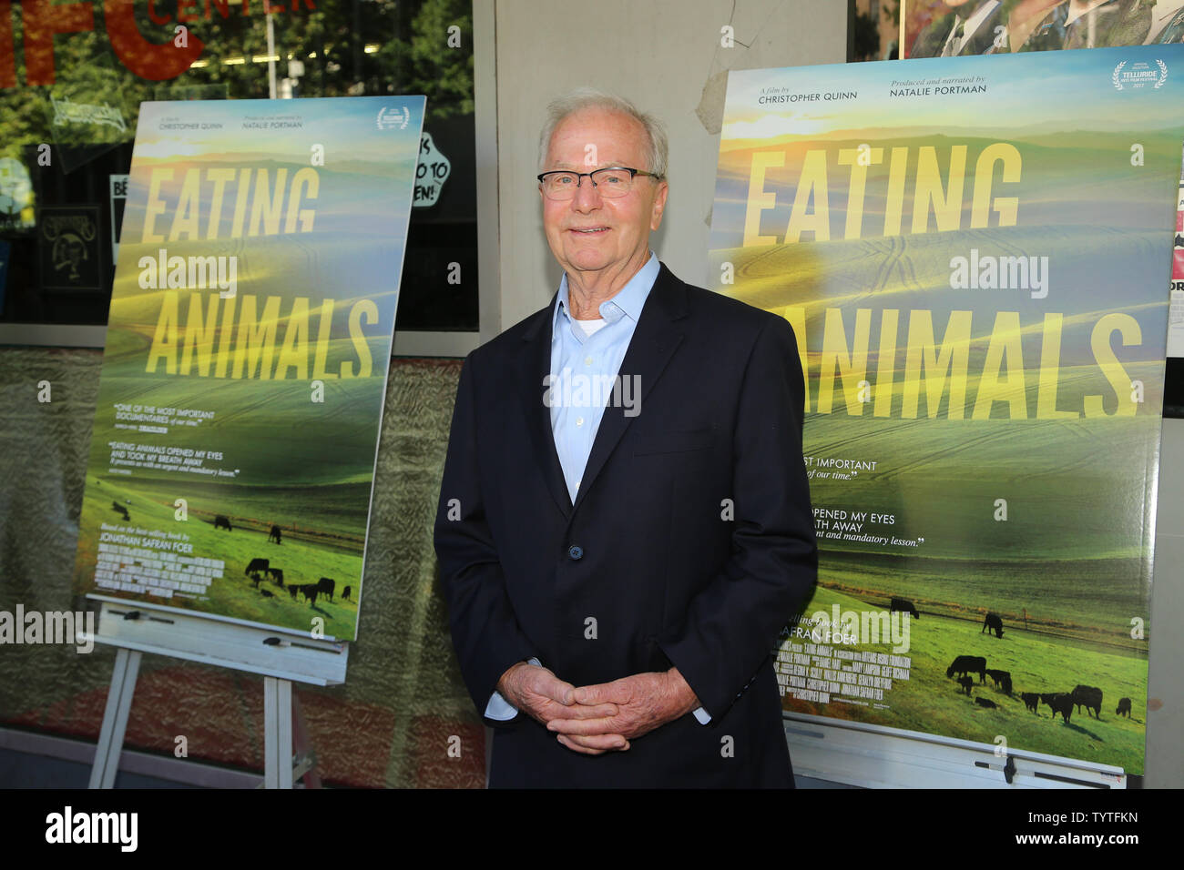 Paul Willis arrives on the red carpet at the 'Eating Animals' New York ...