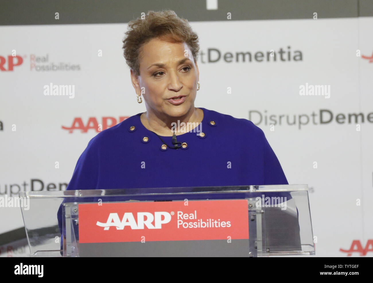 AARP CEO Ann Jenkins speaks when AARP hosts a brain health event ...