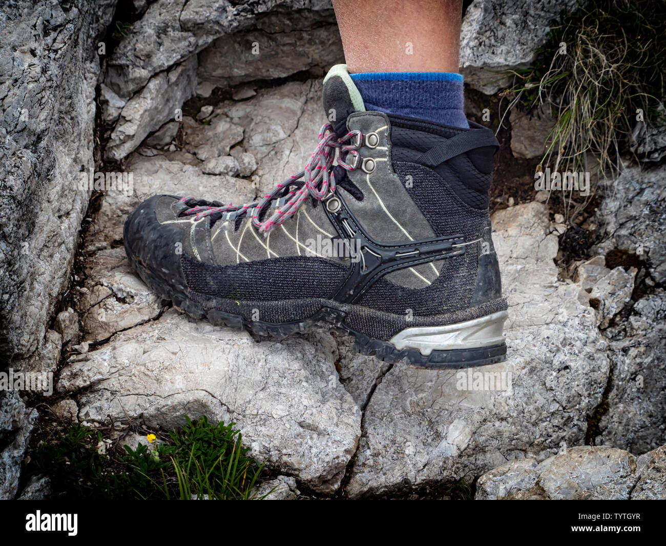 Trekking boot hi-res stock photography and images - Alamy