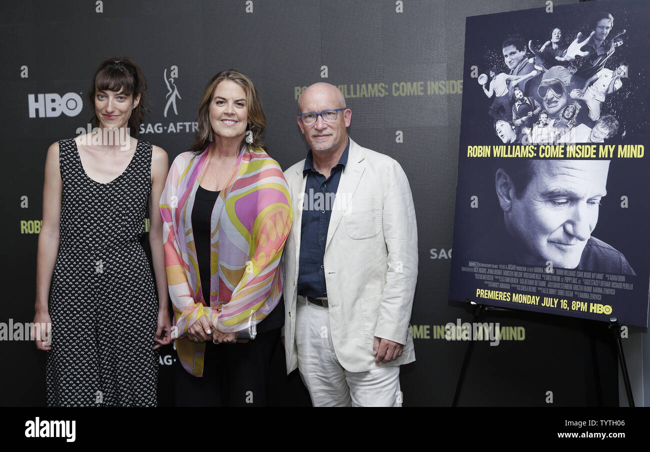Shrill Kozak, Marina Zenovich and Alex Gibney arrive on the red carpet ...