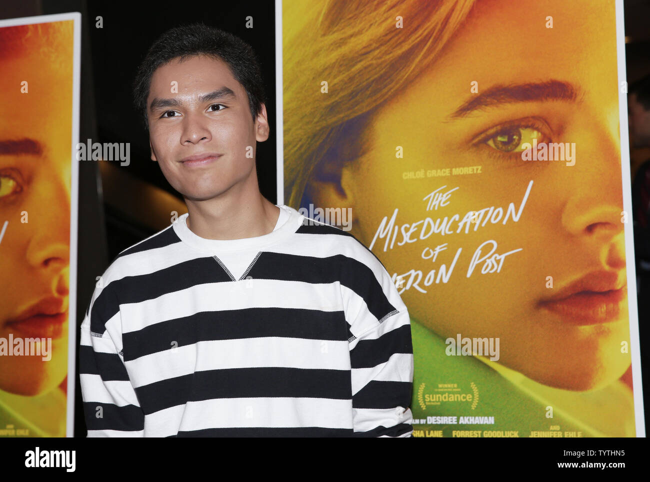 Forrest Goodluck arrives on the red carpet at 'The Miseducation Of ...