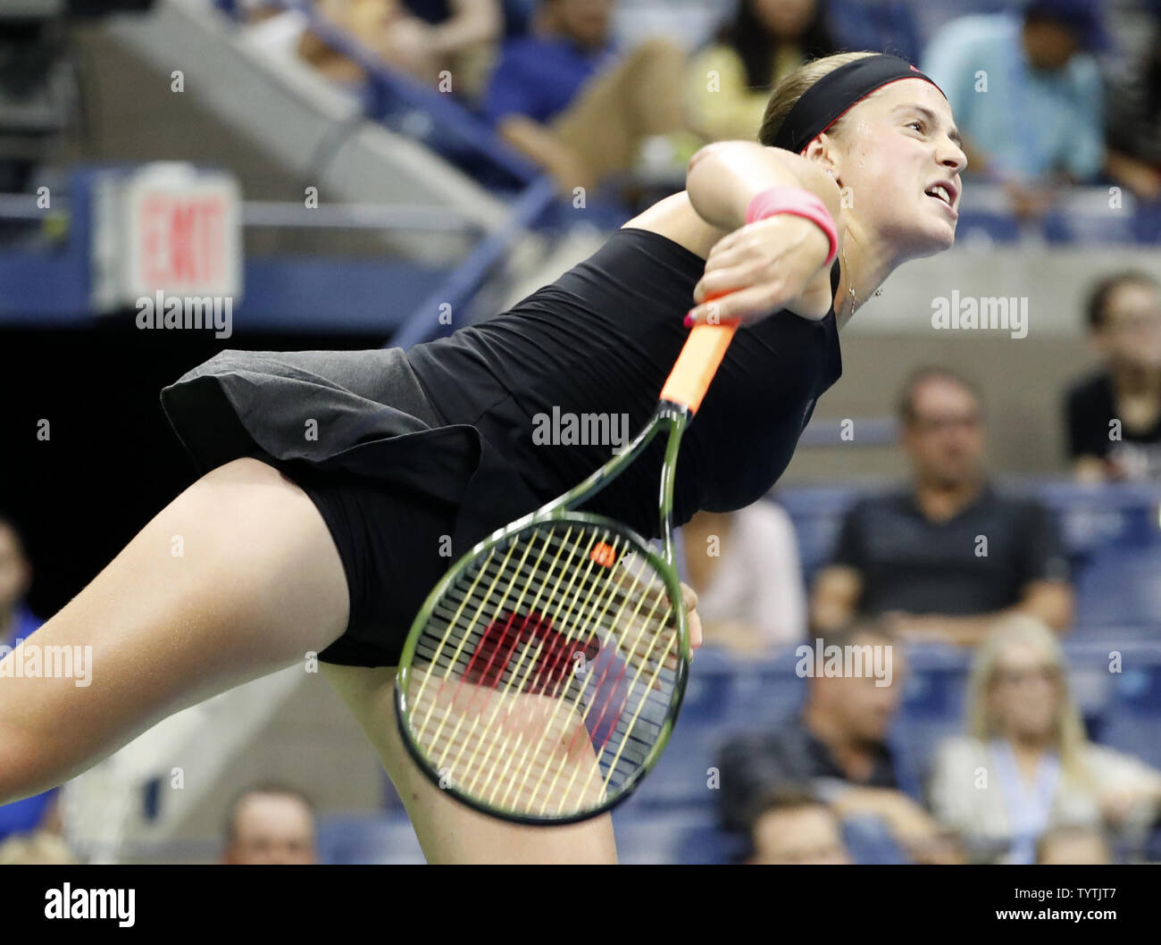 Jelena ostapenko arthur ashe stadium hi-res stock photography and images - Alamy