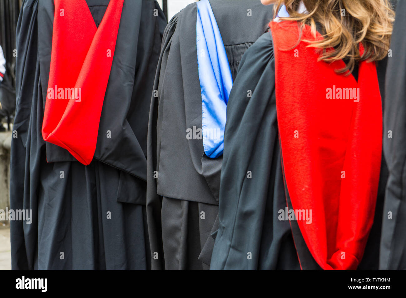 Colour of graduation gowns has a meaning sybolizing something, Pale ...