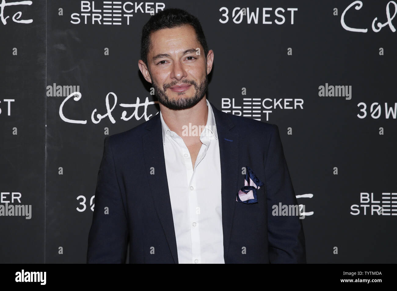 Jake Graf arrives on the red carpet at the New York screening of ...