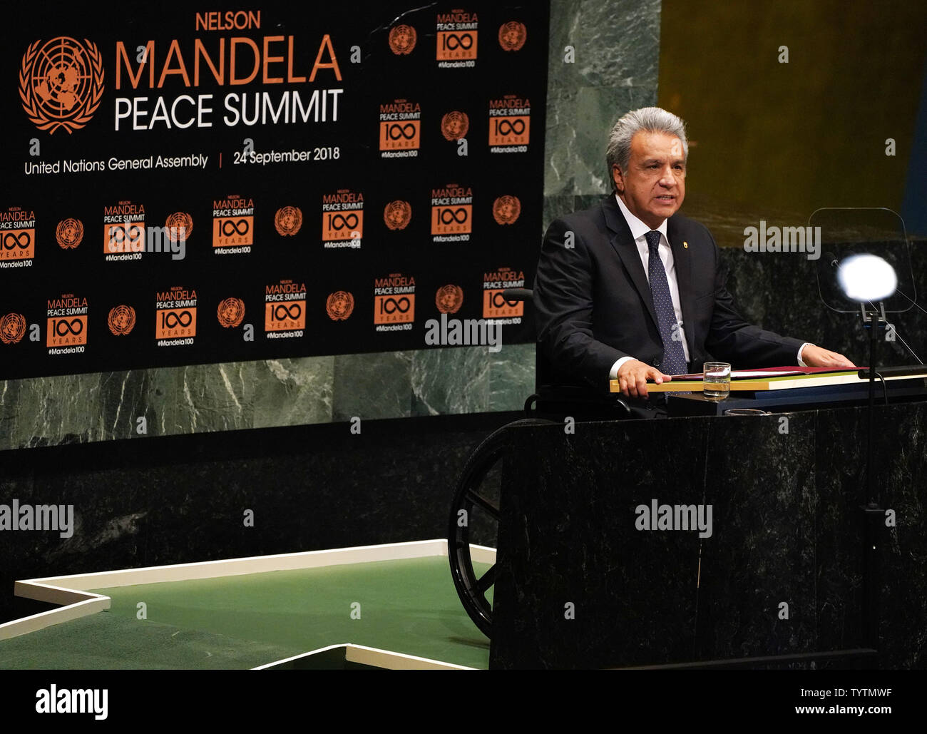 H.E. Mr. Lenin Moreno Garces, President of the Republic of Ecuador ...